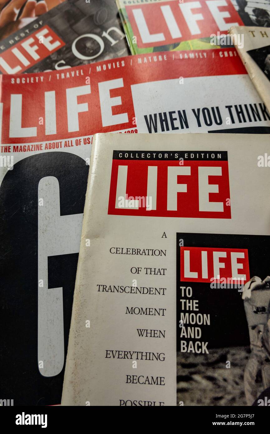 Famous Life Magazine Covers