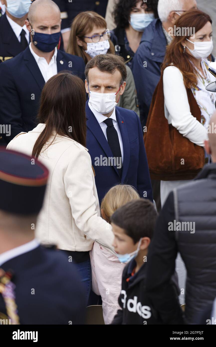 Paris, France. 14th July, 2021. The military parade on Bastille Day ...