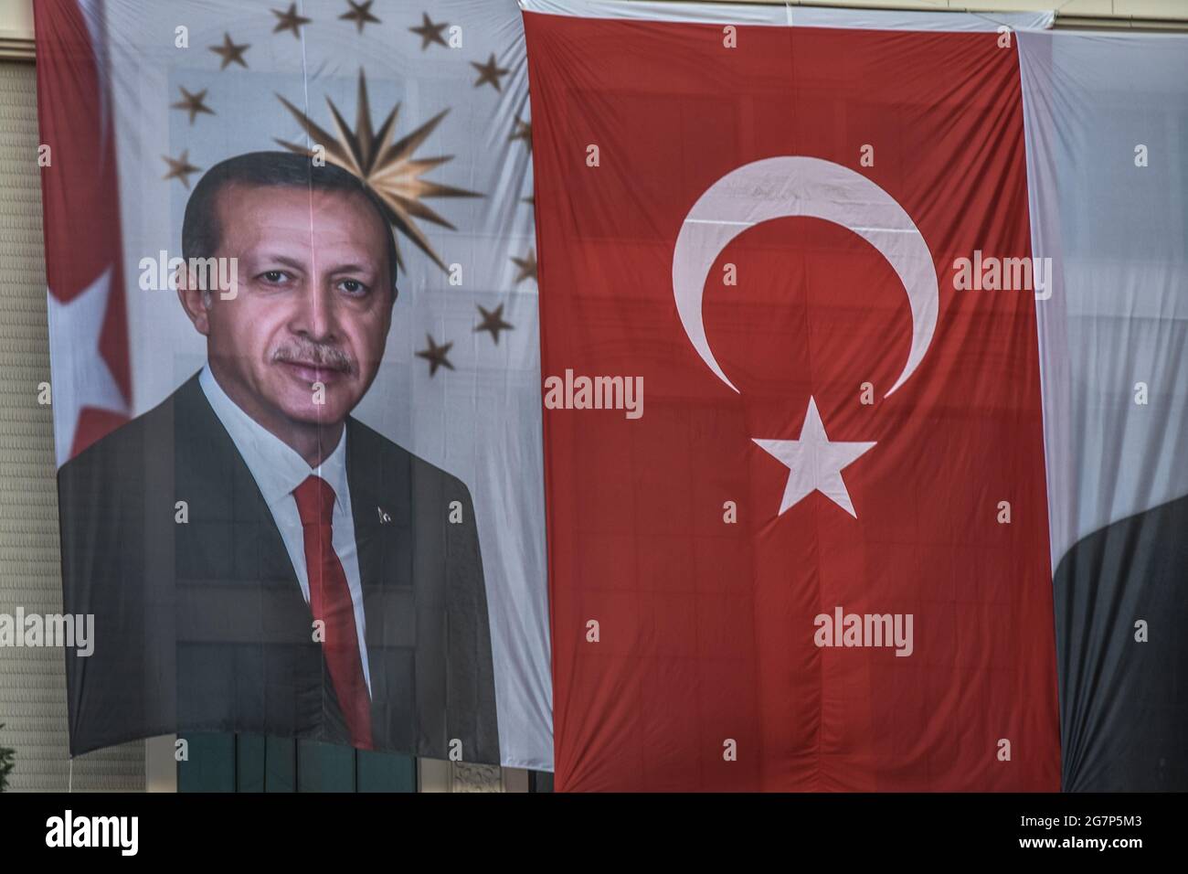 Recep tayyip erdogan portrait part hi-res stock photography and images ...