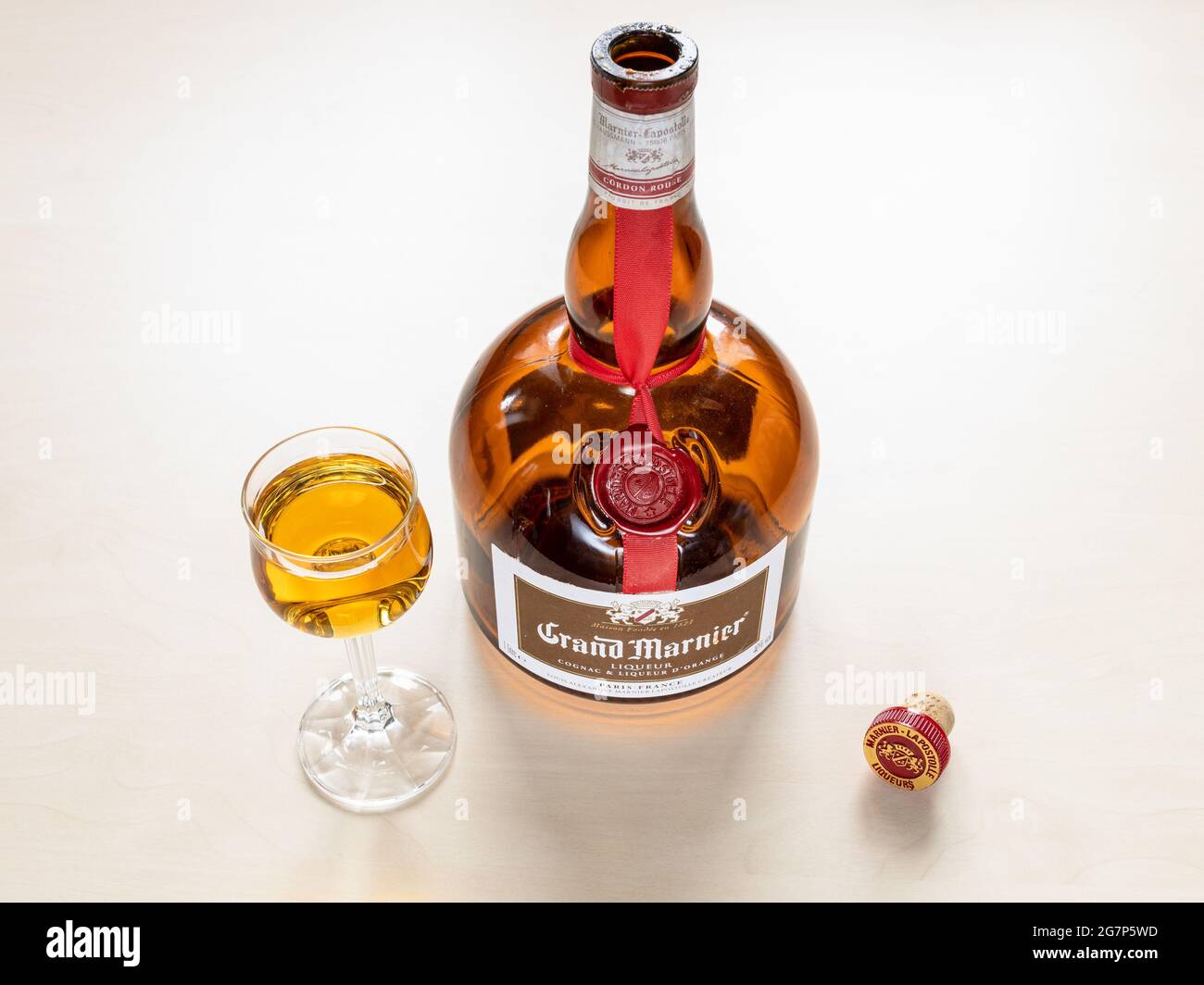 Pink cordial in glass hi-res stock photography and images - Alamy