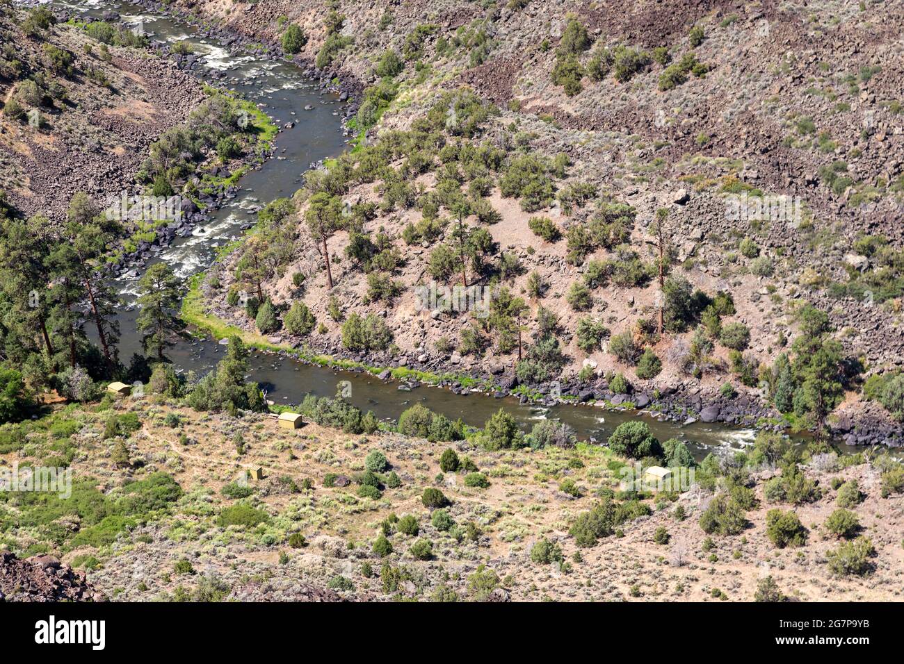 Cerro, New Mexico - Rio Grande del Norte National Monument Stock Photo ...