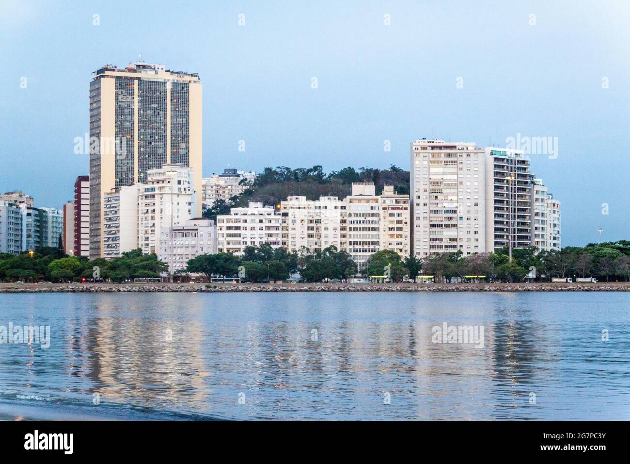 Skyline of Botafogo neighborhood Rio de Janeiro Stock Photo - Alamy