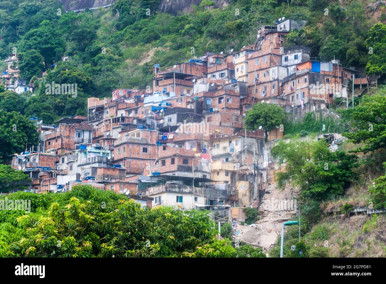 Favela Rocinha in Rio de Janeiro, Brazil Stock Photo - Alamy