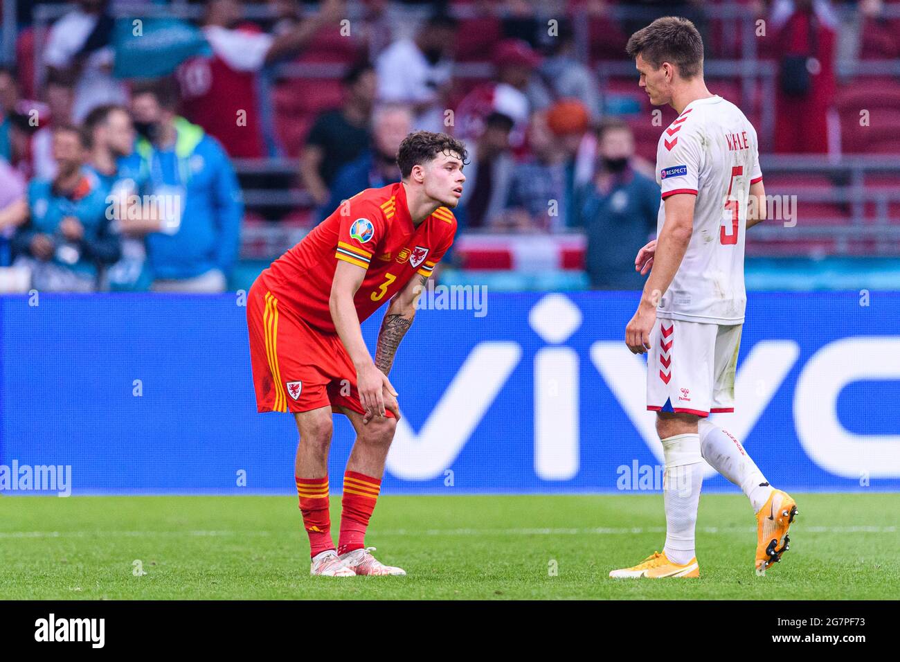 Amsterdam, Netherlands - 26, June: Neco Williams of Wales (L) was ...