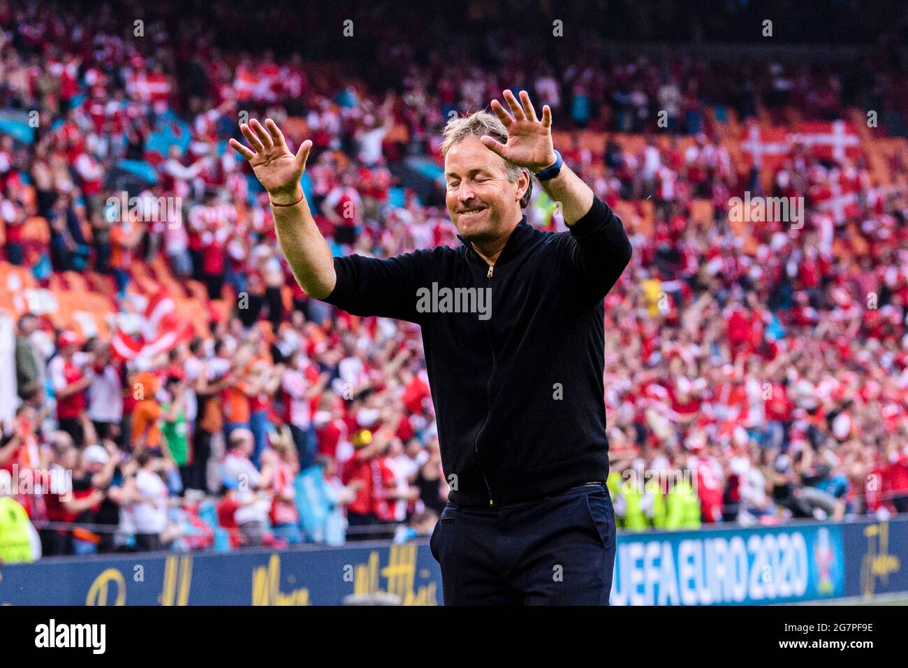 Amsterdam, Netherlands - 26, June: Denmark Head Coach Kasper Hjulmand ...