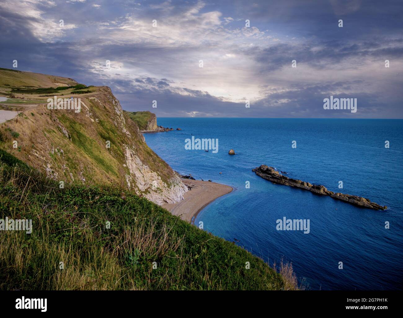 Housel bay beach cornwall hi-res stock photography and images - Alamy