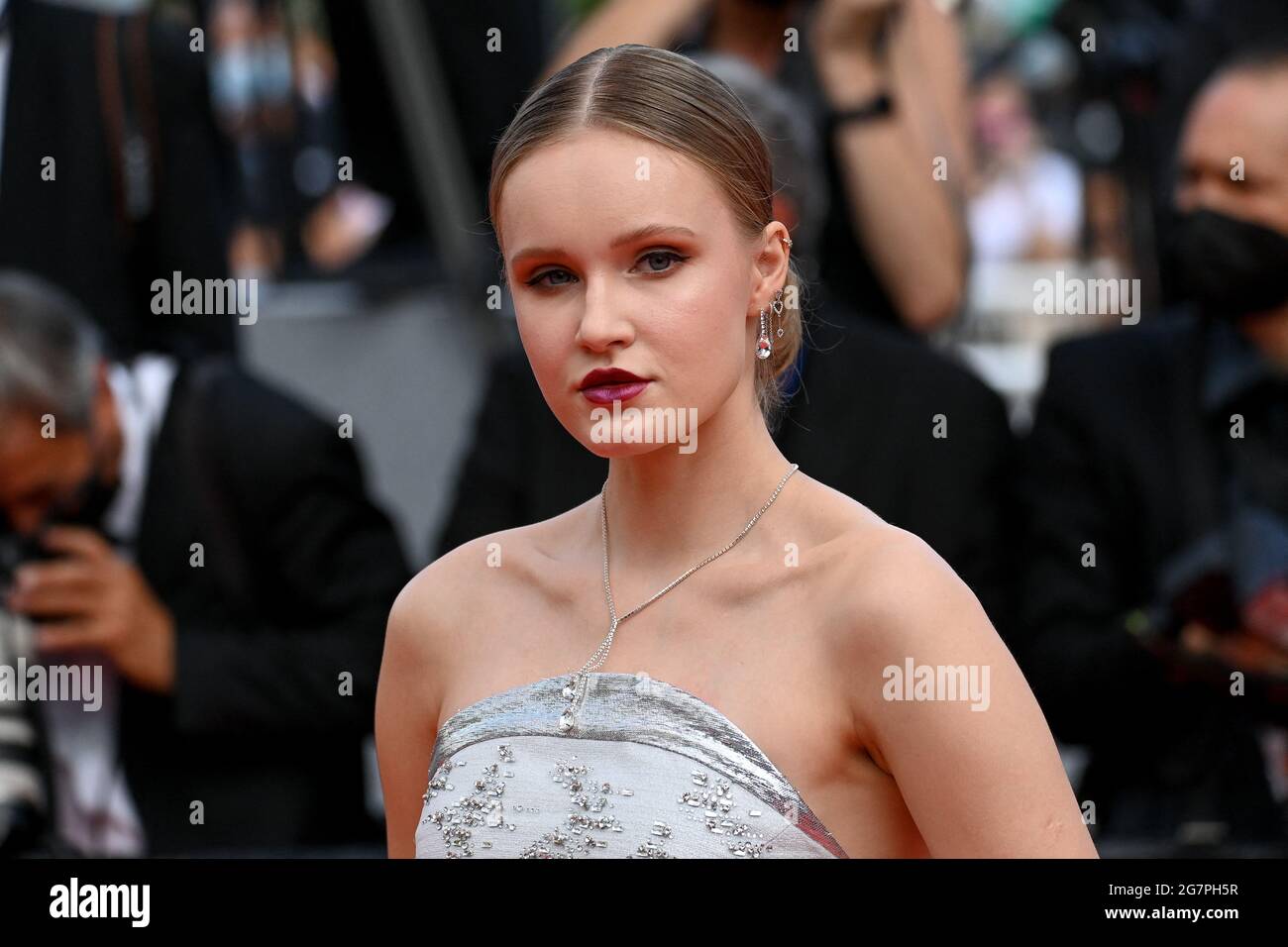 Cannes, France. 15th July, 2021. Polina Pushkareva attending the ...