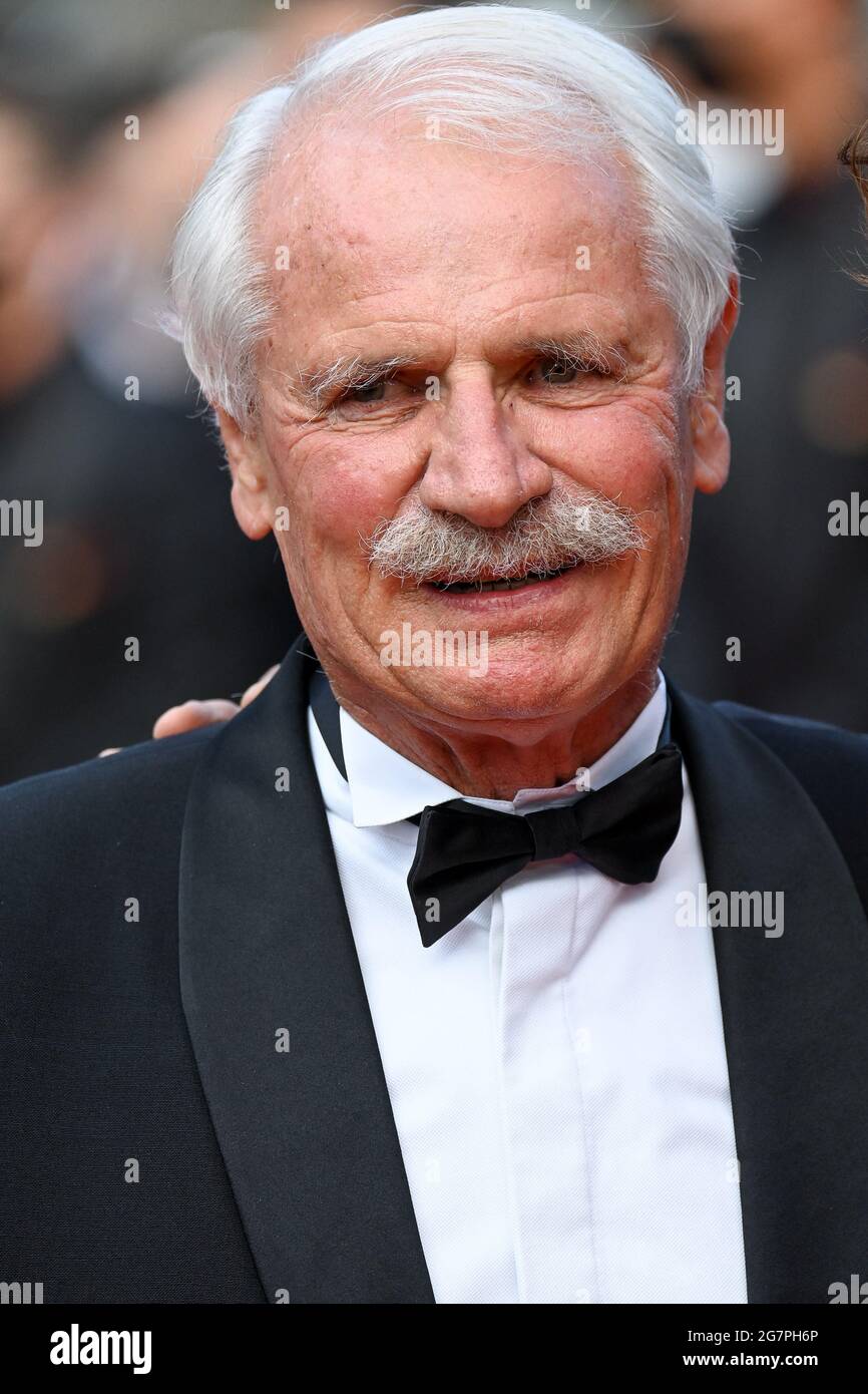 Cannes, France. 15th July, 2021. Yann Arthus Bertrand attending the ...