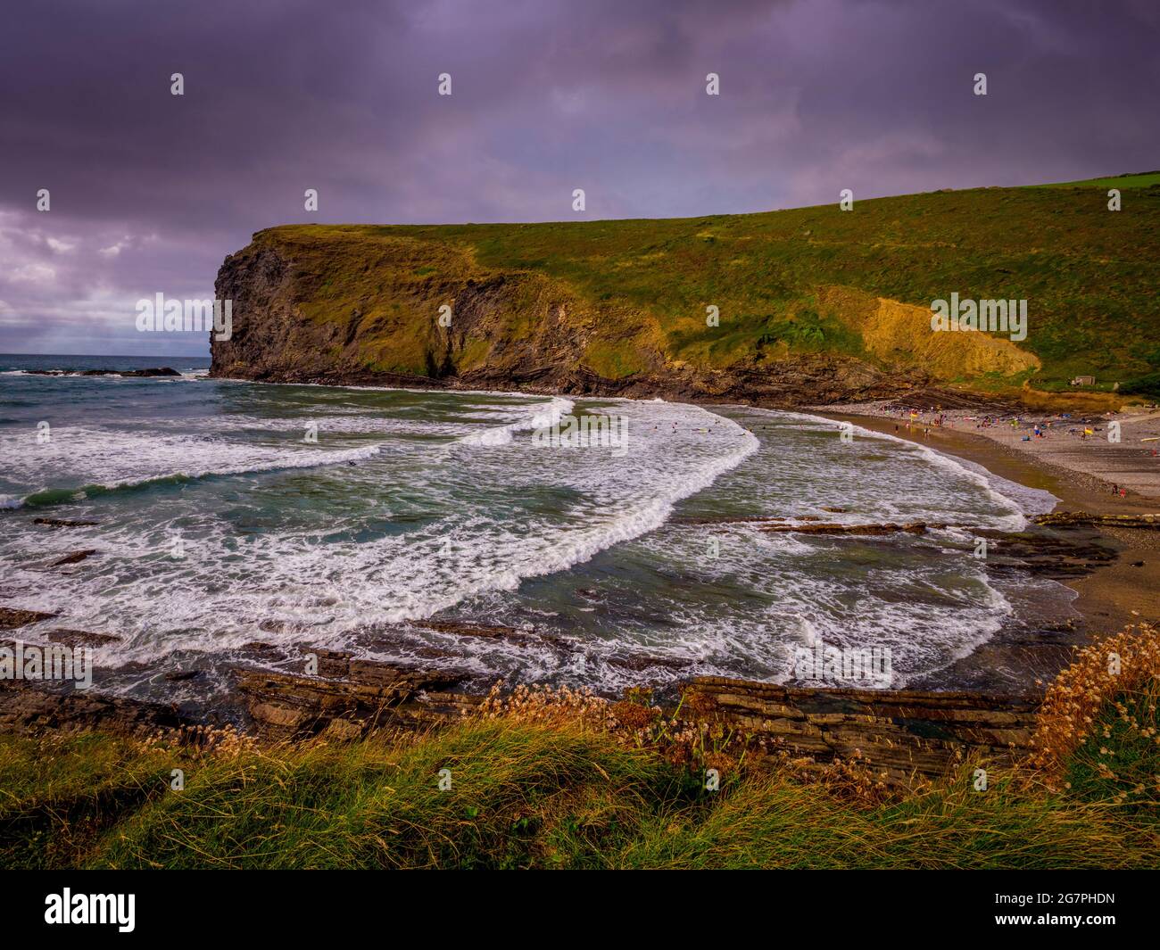 Housel bay beach hi-res stock photography and images - Alamy