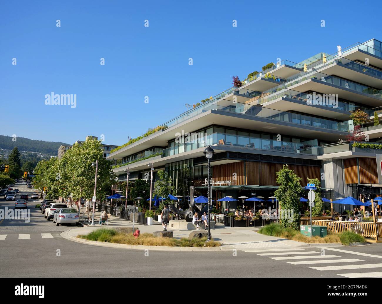 Ambleside park beach canada hi-res stock photography and images - Alamy