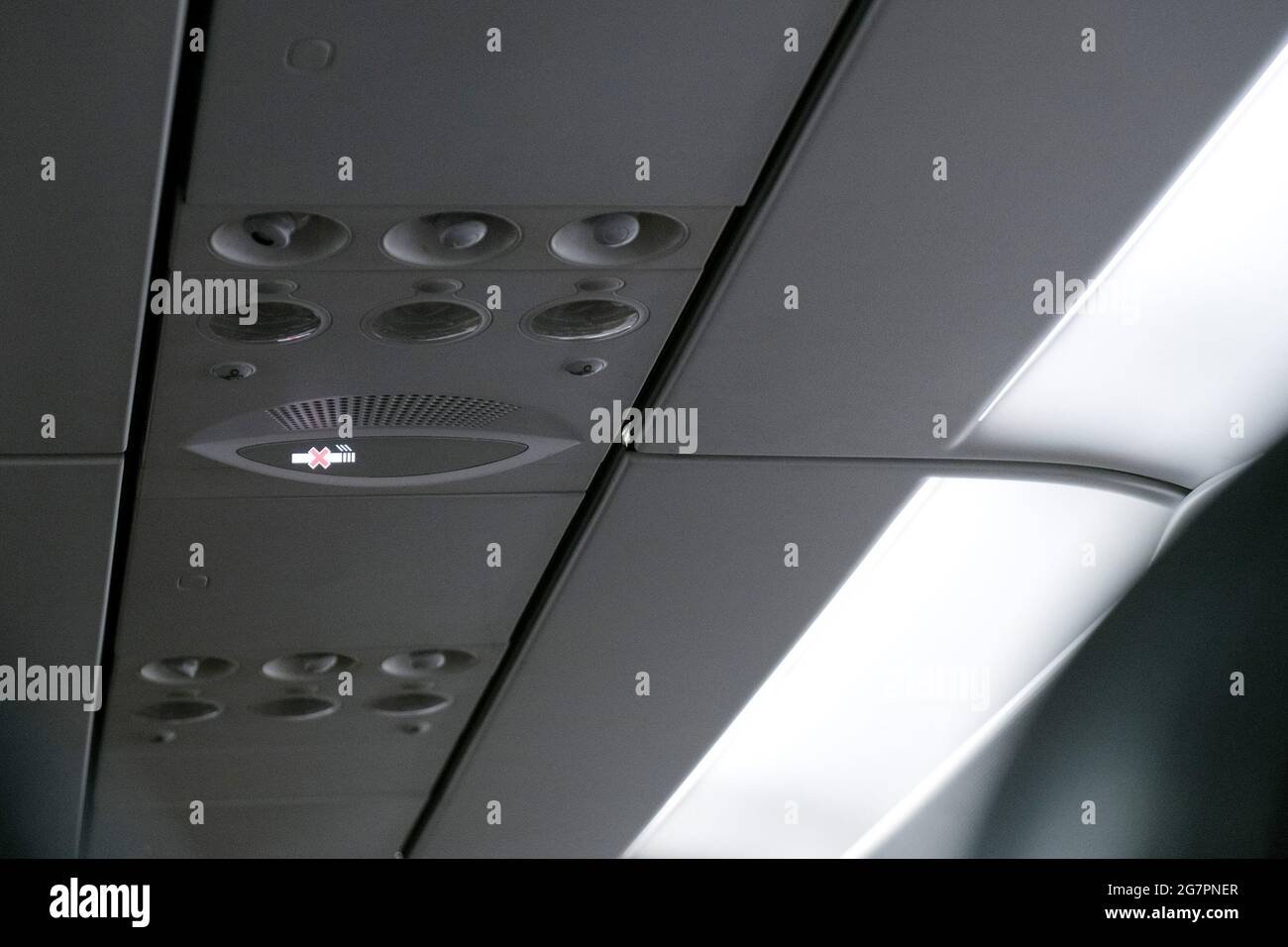 Smoking plane passenger hi-res stock photography and images - Alamy