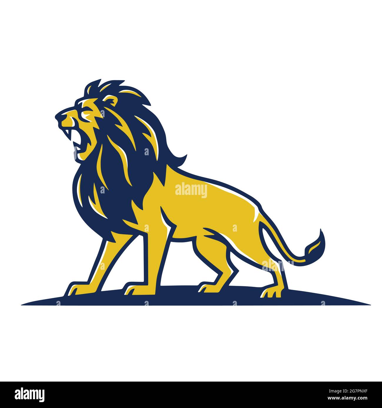 Lion Mascot Clipart