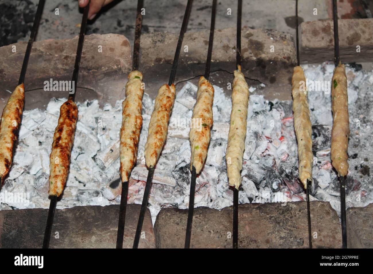 Kebab in a village Stock Photo - Alamy