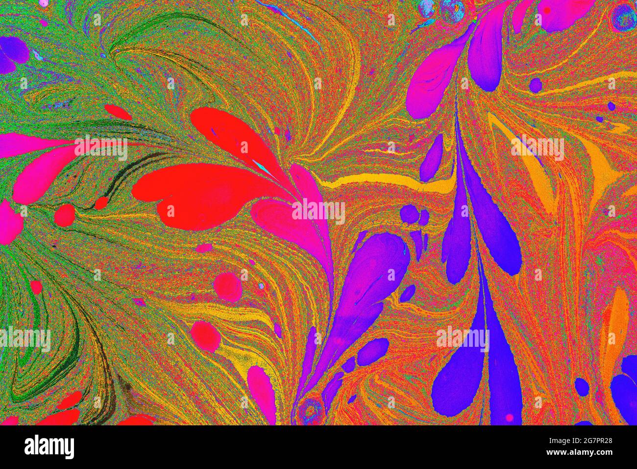 Intensive colorful mix of vibrant colors. Abstract modern background ...