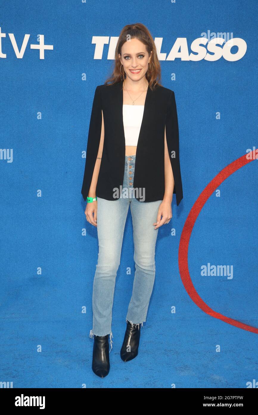 West Hollywood, Ca. 15th July, 2021. Carly Chaikin at Apple TV Ted ...