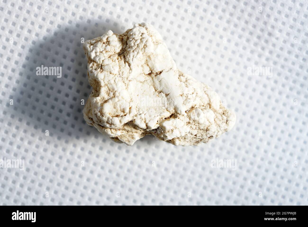 Closeup shot of healing stones or health stones inorganic or fossil ...