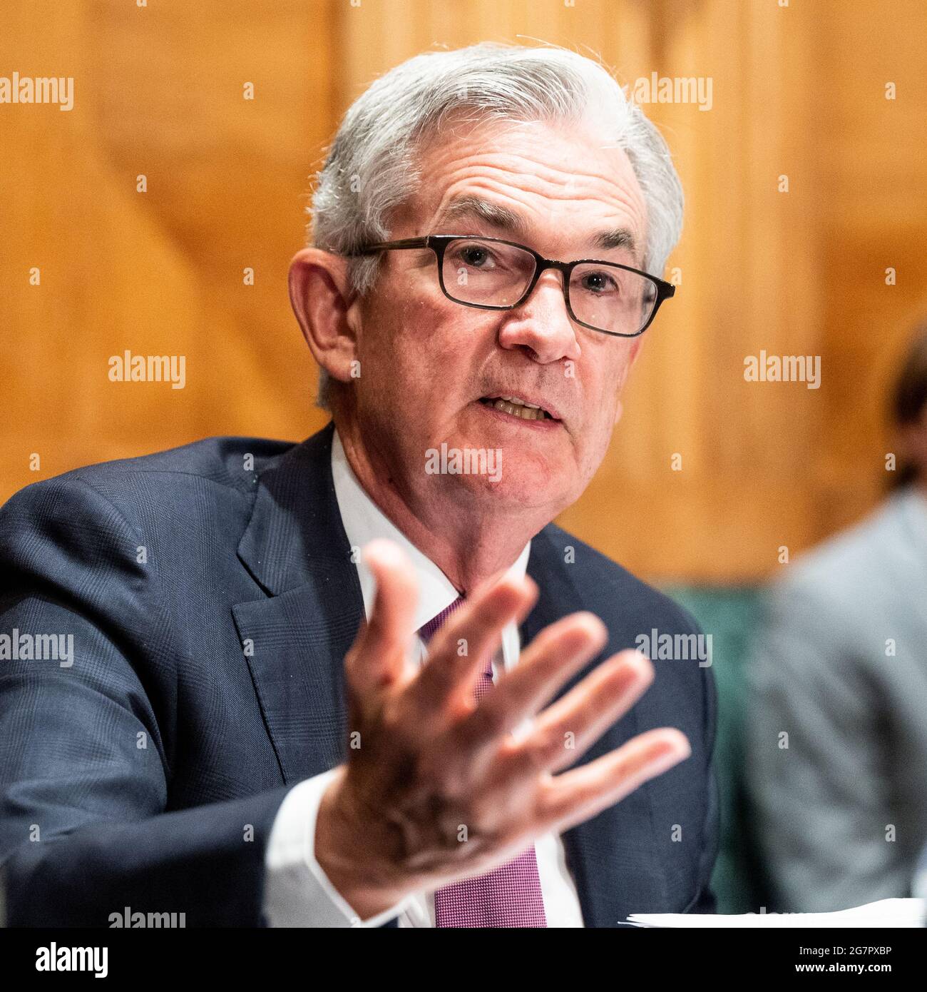 Jerome powell 2021 hi-res stock photography and images - Alamy