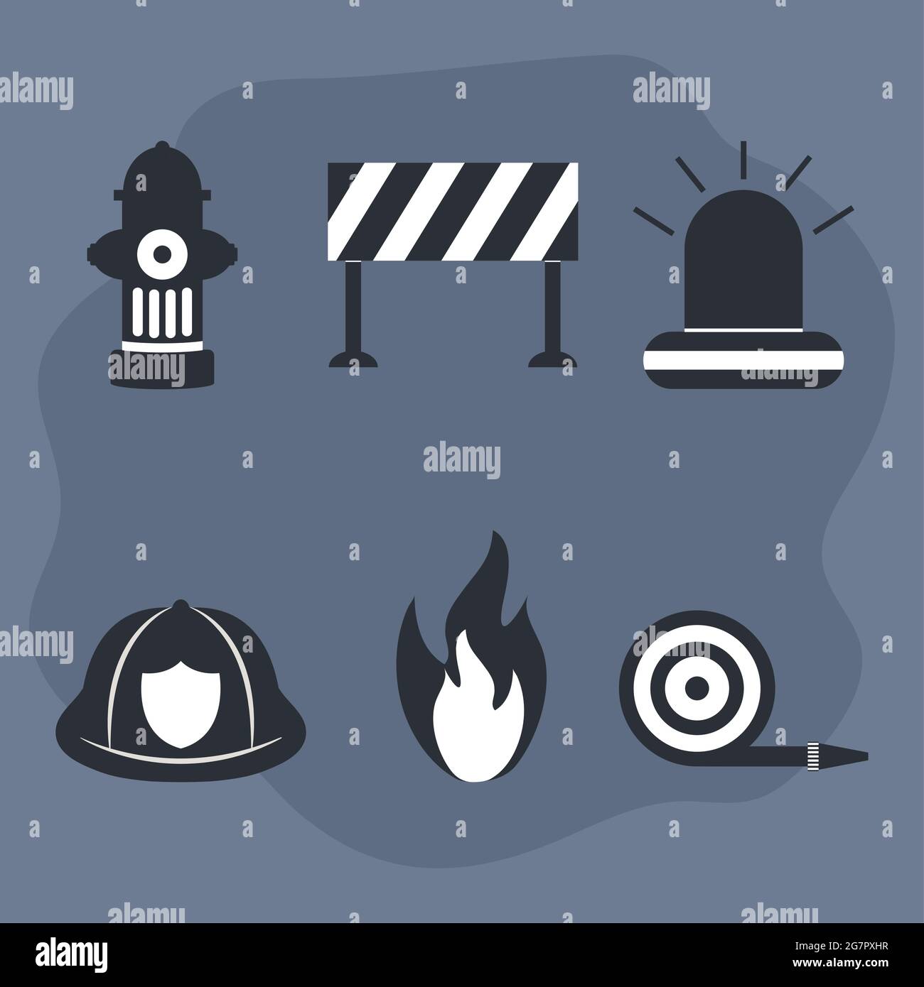 Flame barrier Stock Vector Images - Alamy