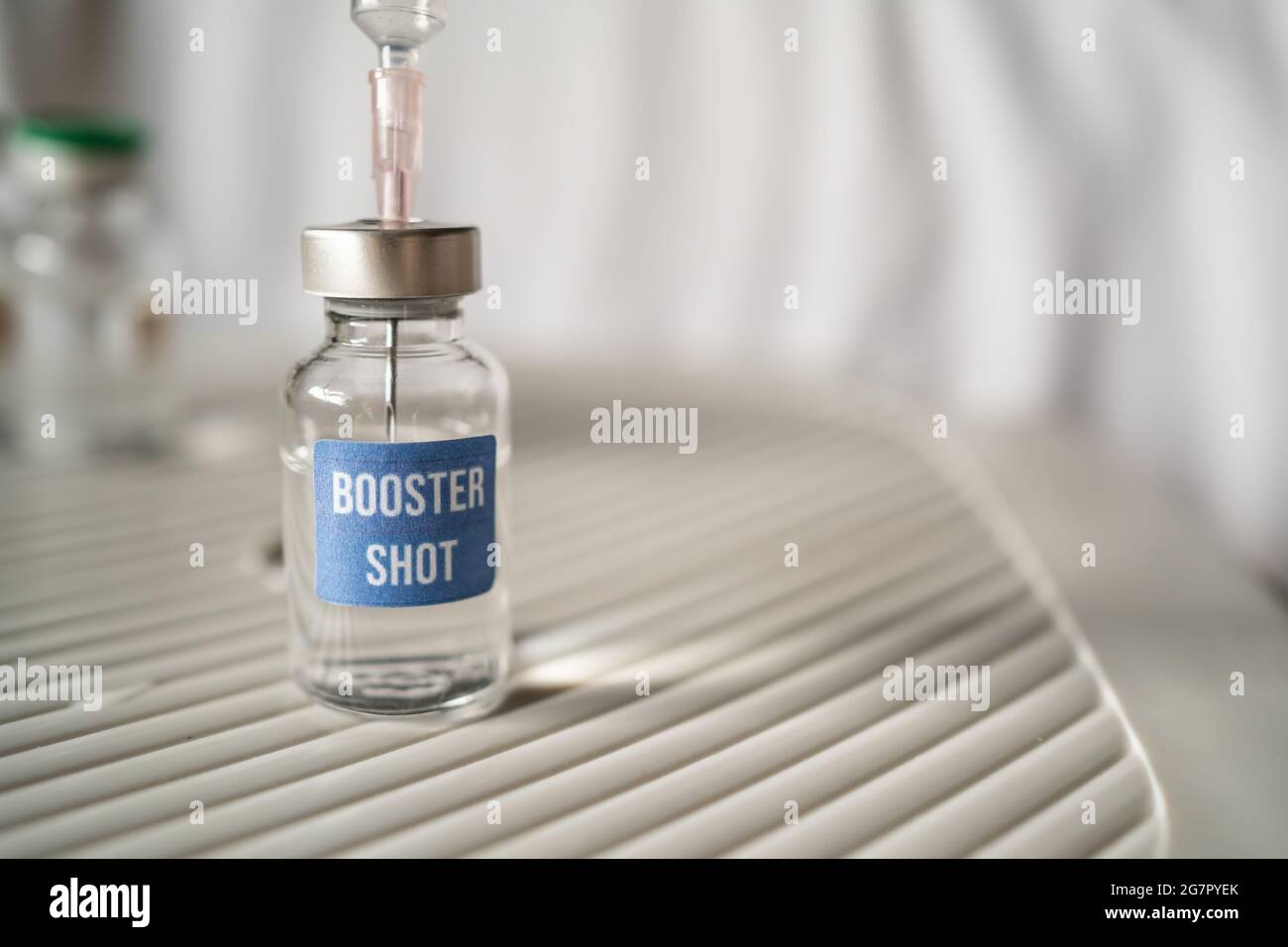 Covid-19 booster shot vaccine concept Stock Photo - Alamy