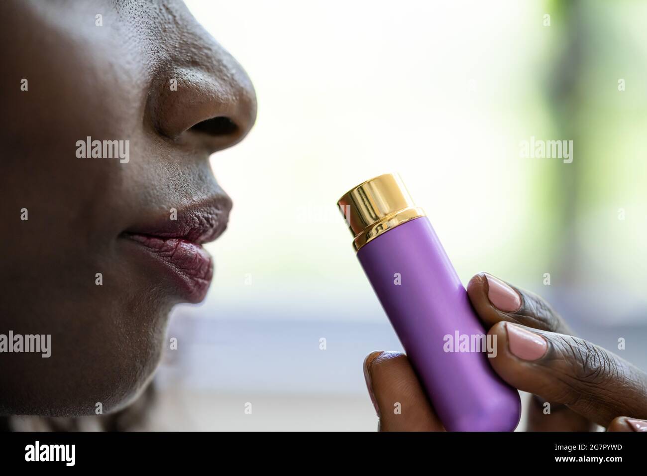 Human nose smell hi-res stock photography and images - Alamy