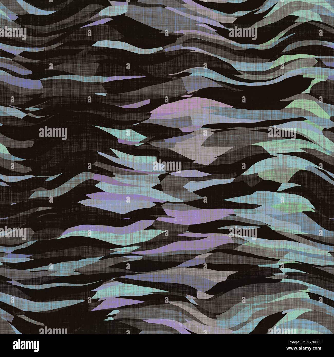 Camouflage dark underbrush wood style texture material. Seamless ...