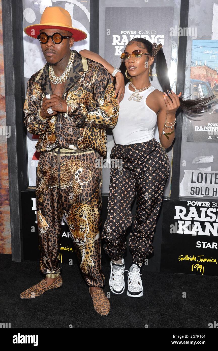 New York, USA. 15th July, 2021. Recording artist DaBaby and KayyKilo ...