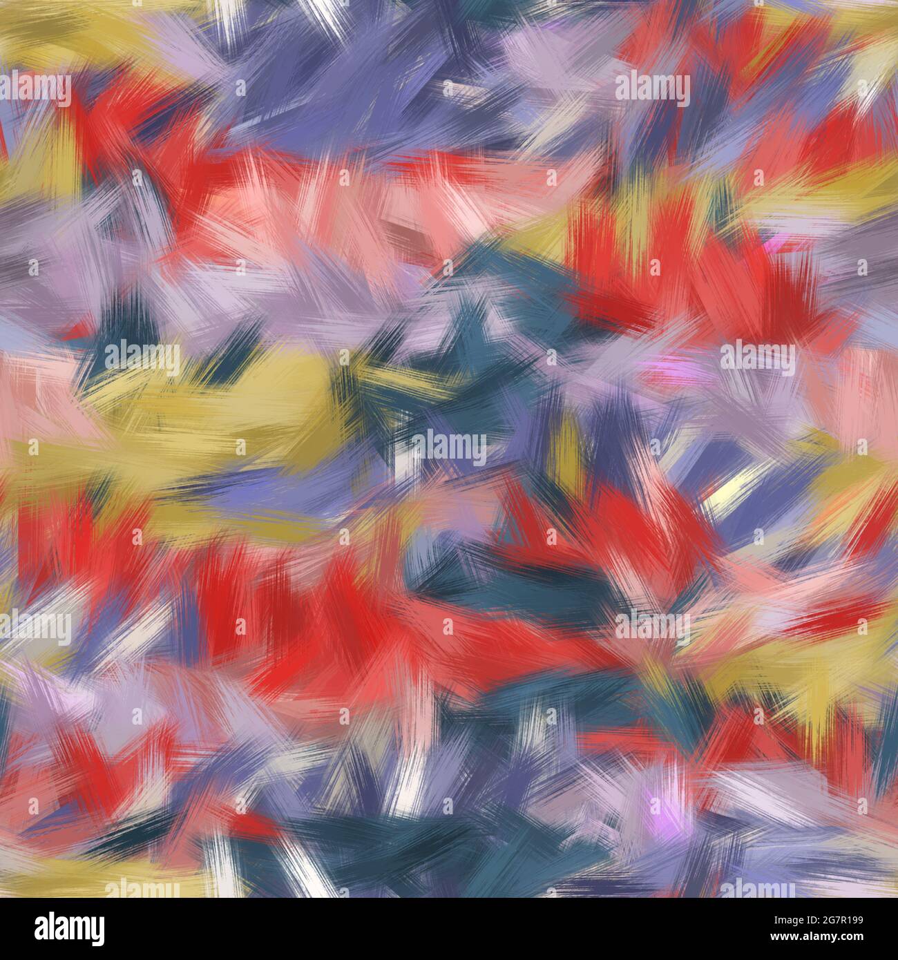 Seamless faux digital paint stroke pattern print Stock Photo - Alamy