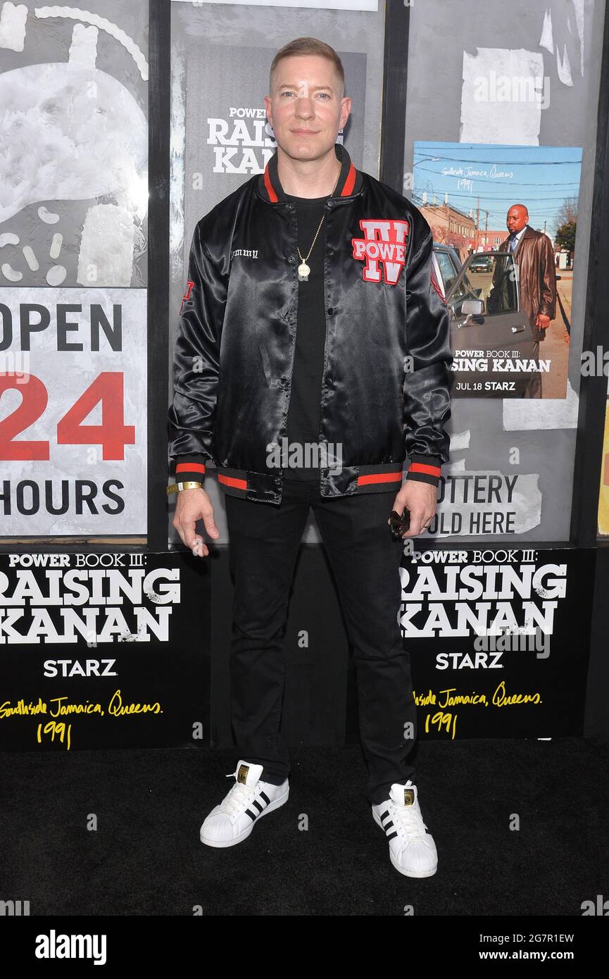 New York, USA. 15th July, 2021. Joseph Sikora attends the red carpet at ...