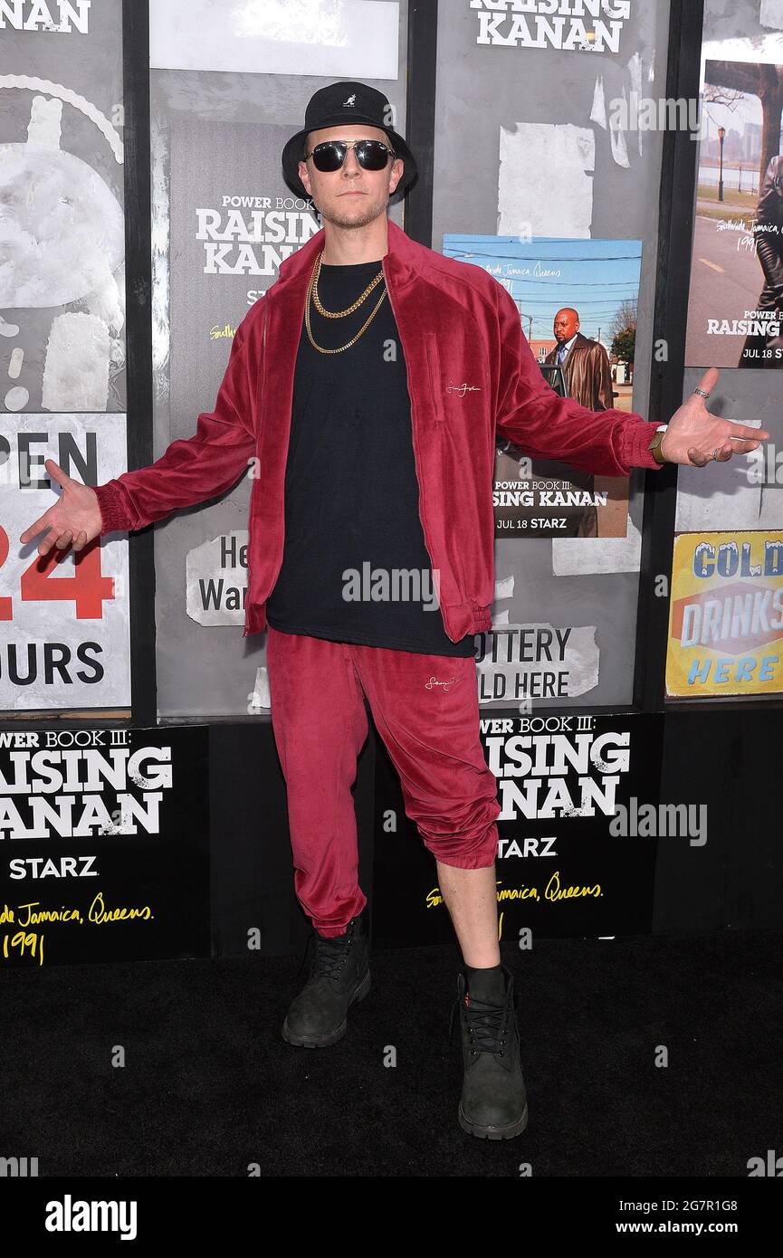 New York, USA. 15th July, 2021. Shane Johnson attends the red carpet at ...