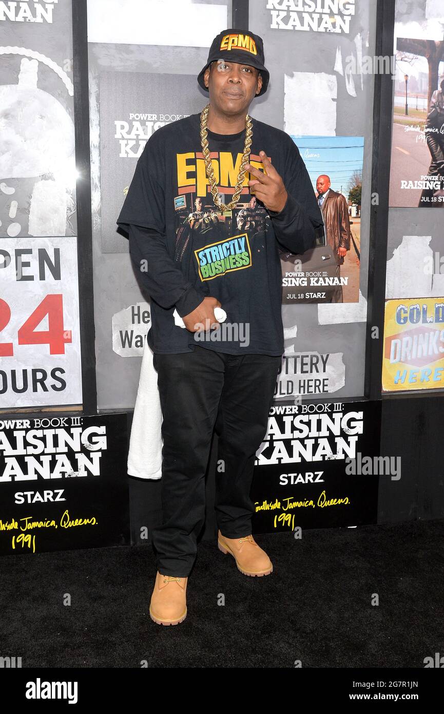 New York, USA. 15th July, 2021. Parrish Smith attends the red carpet at ...
