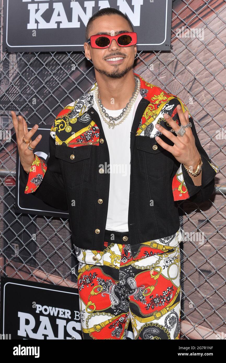 New York, USA. 15th July, 2021. Quincy Brown attends the red carpet at ...