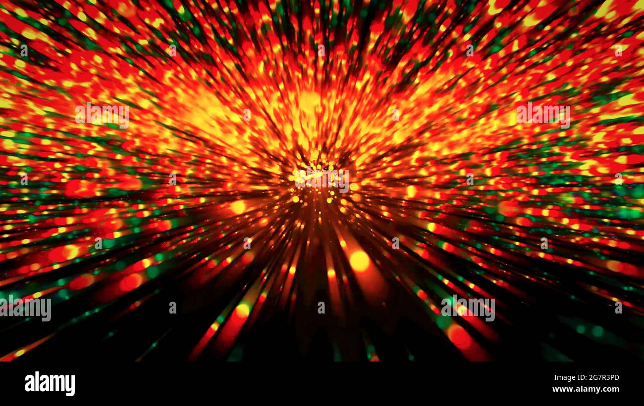 3D rendering of colorful shock wave explosion Stock Photo - Alamy