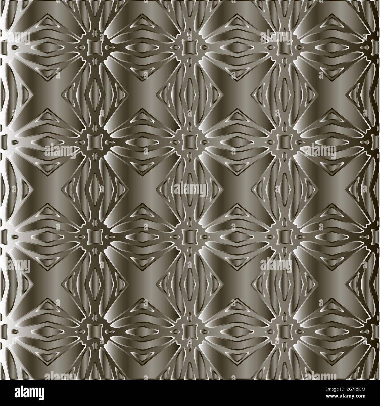 steel metallic gradient with a repeating pattern. Abstract metallic ...