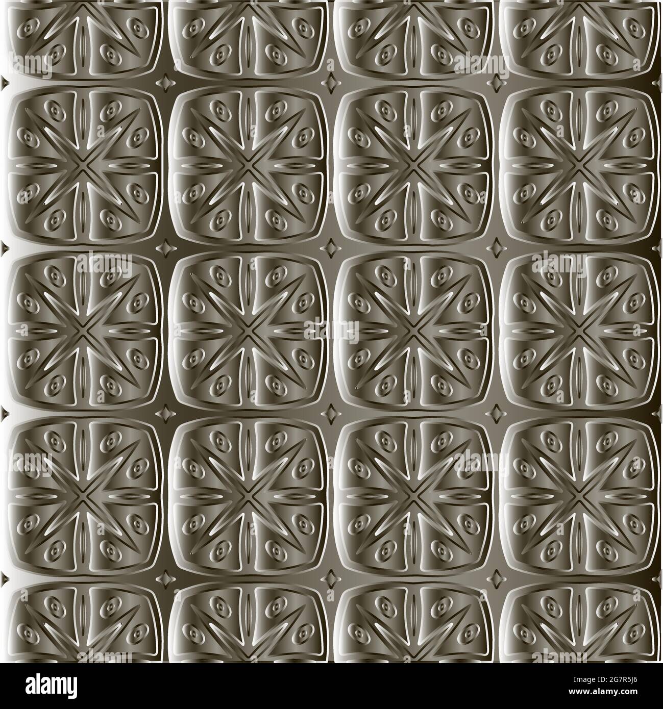 steel metallic gradient with a repeating pattern. Abstract metallic ...