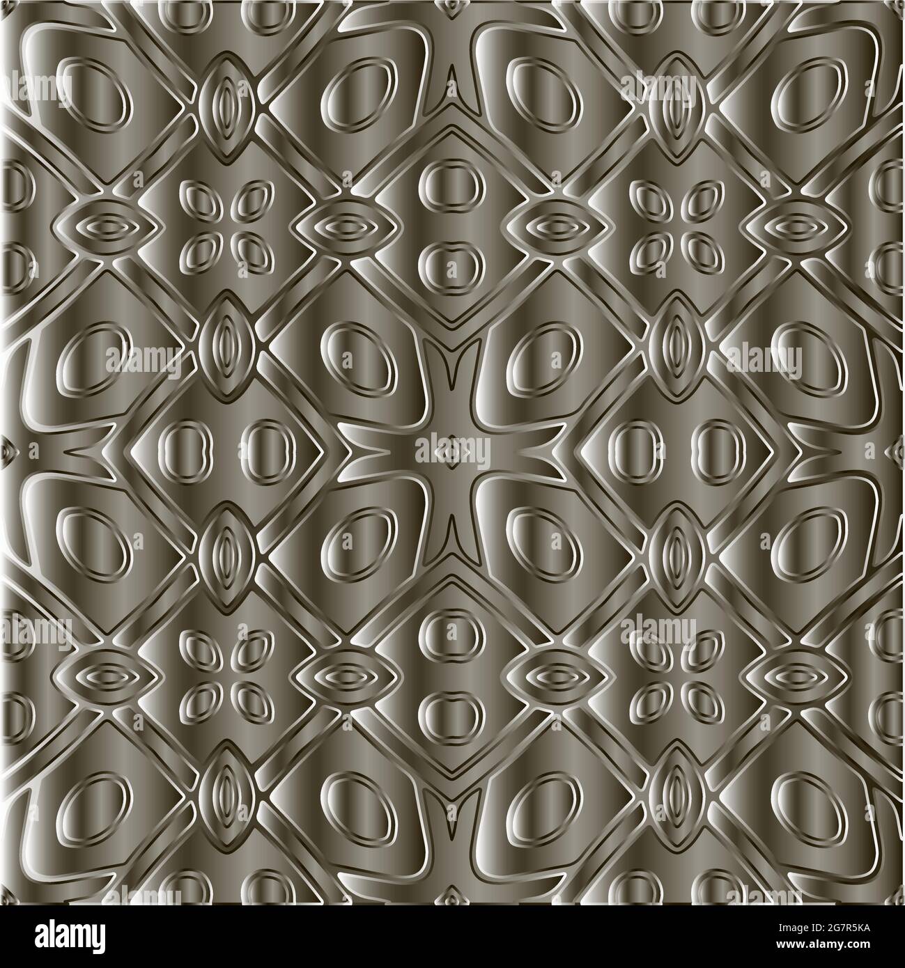 steel metallic gradient with a repeating pattern. Abstract metallic ...