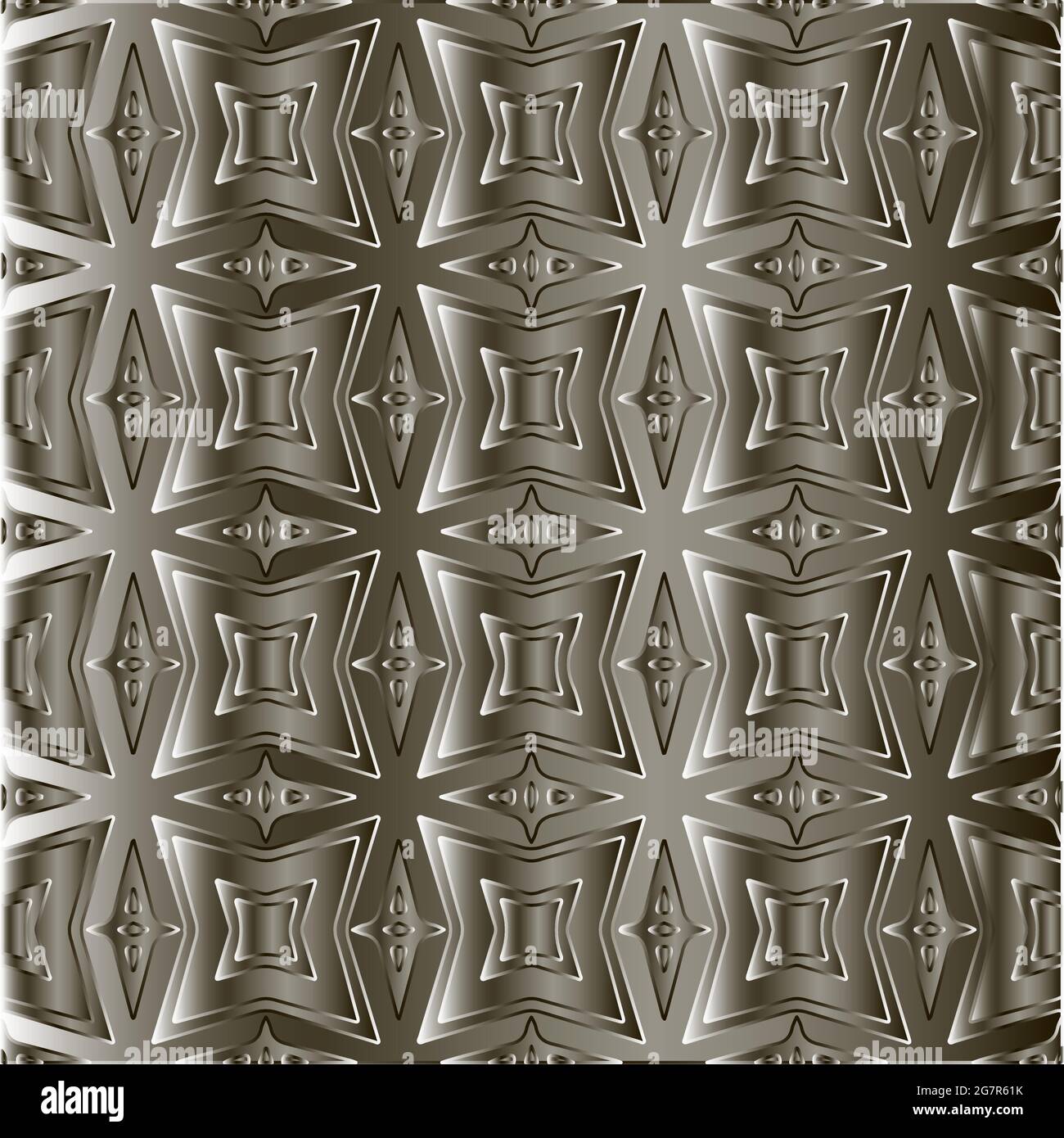 steel metallic gradient with a repeating pattern. Abstract metallic ...