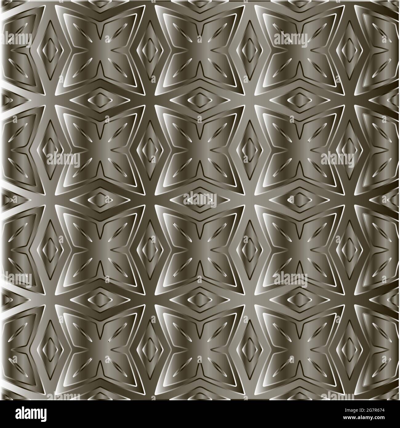 steel metallic gradient with a repeating pattern. Abstract metallic ...
