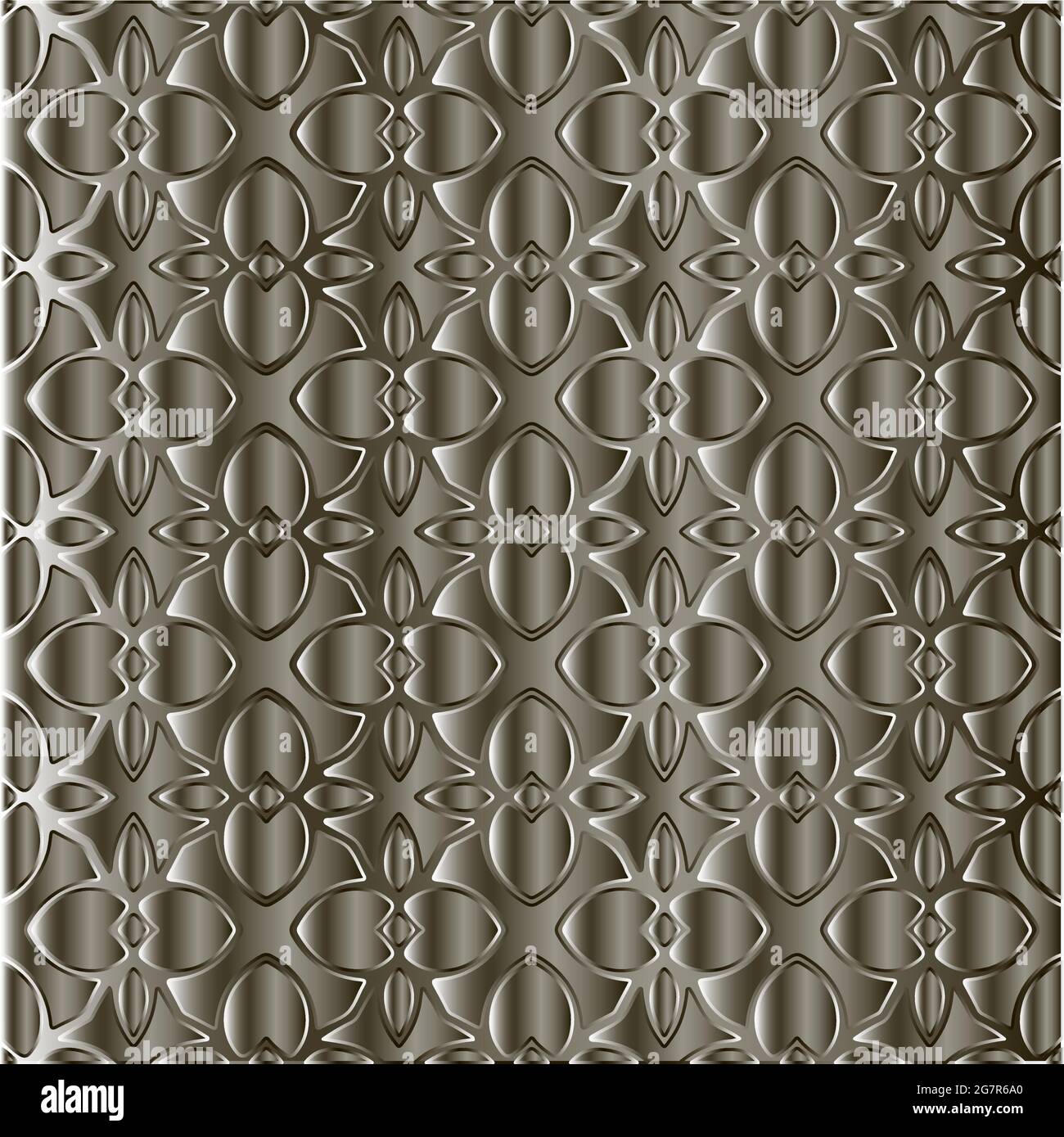 steel metallic gradient with a repeating pattern. Abstract metallic ...
