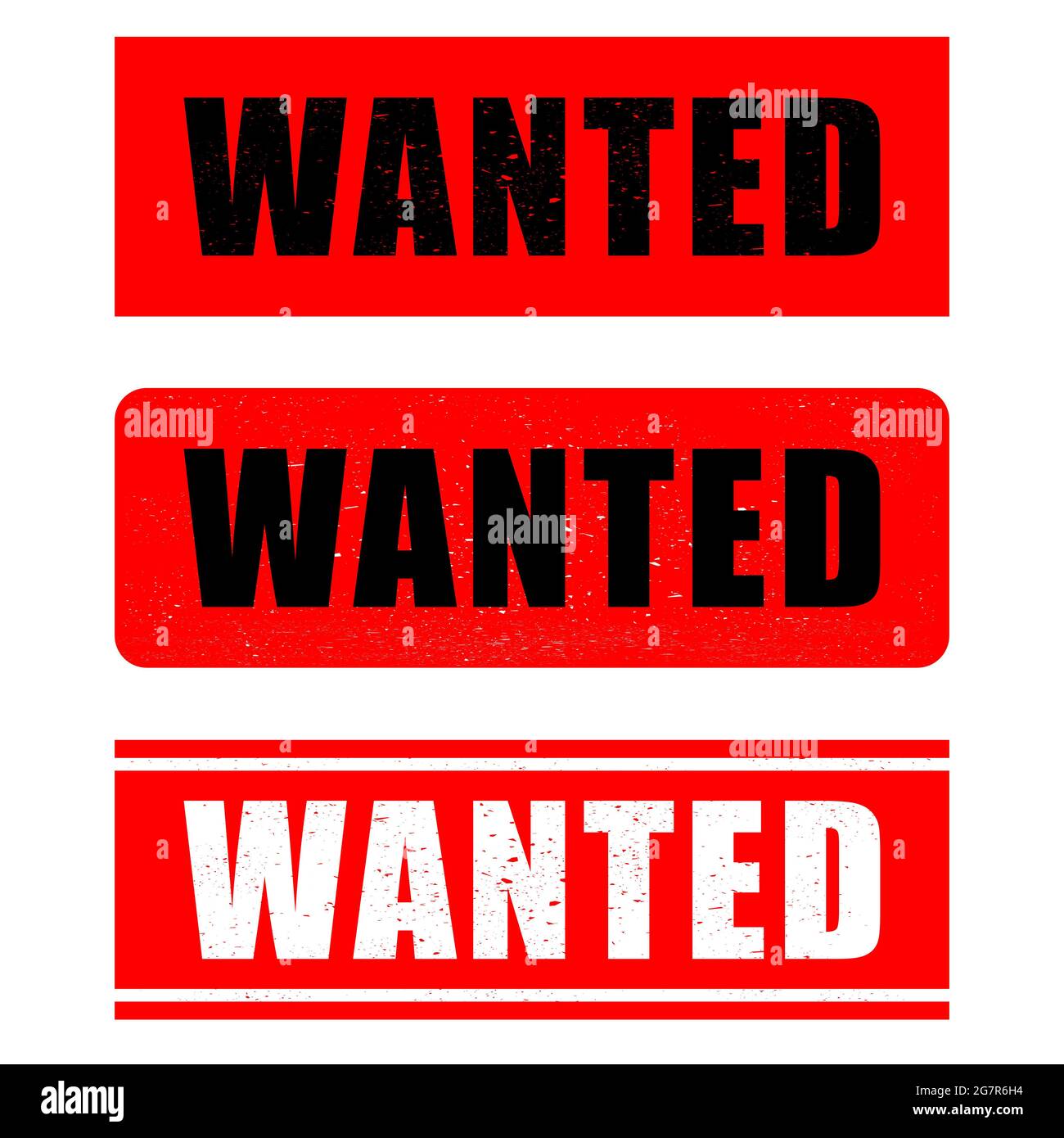 Wanted stamp hi-res stock photography and images - Alamy
