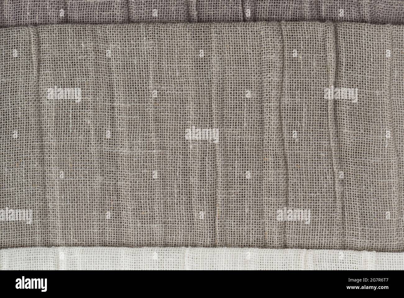 Closeup detail of brown fabric texture background Stock Photo - Alamy
