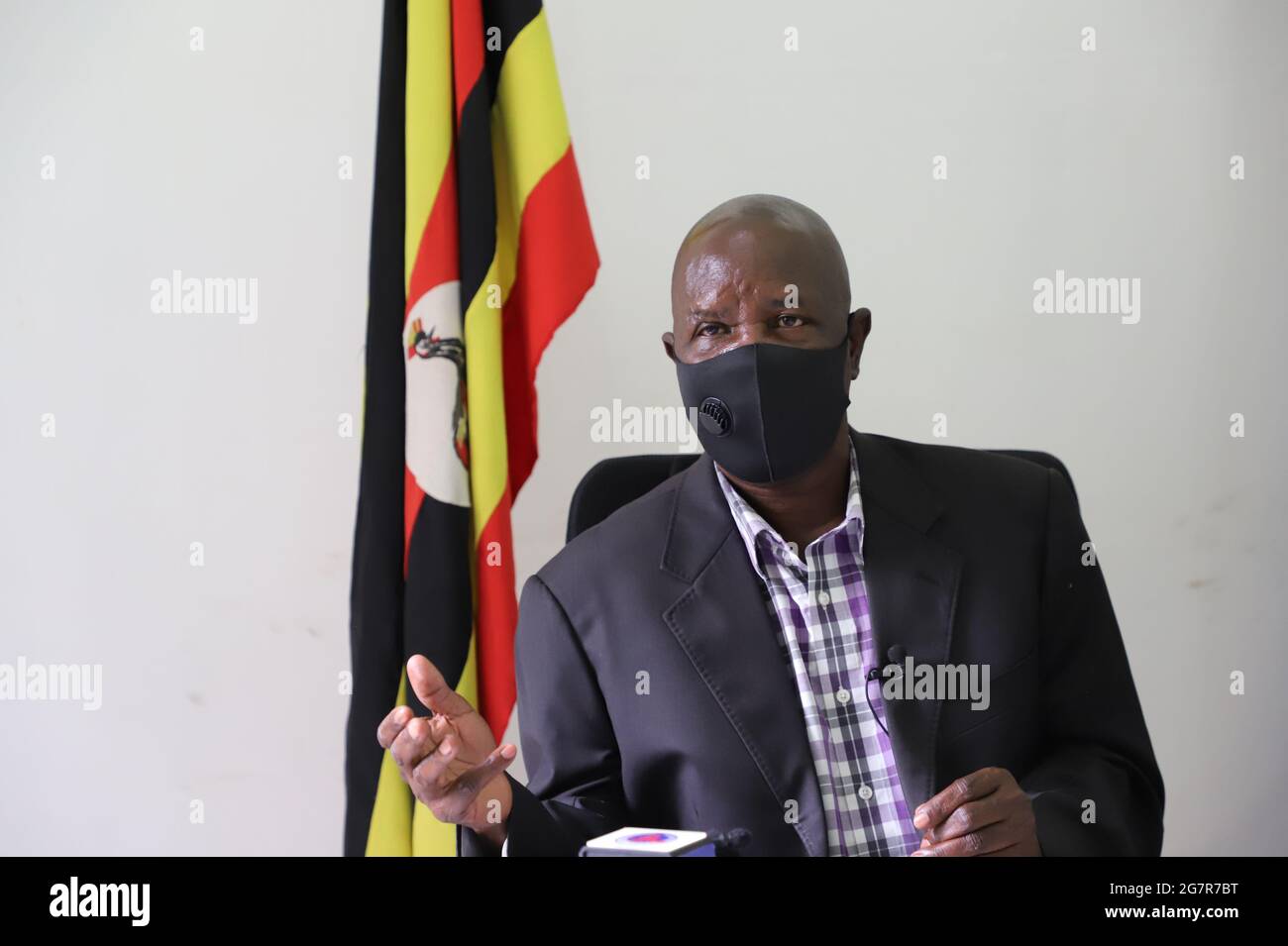 Kampala, Uganda. 15th July, 2021. Ugandan government spokesperson ...