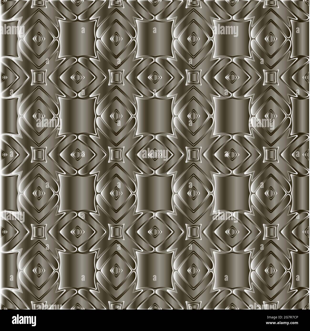 steel metallic gradient with a repeating pattern. Abstract metallic ...