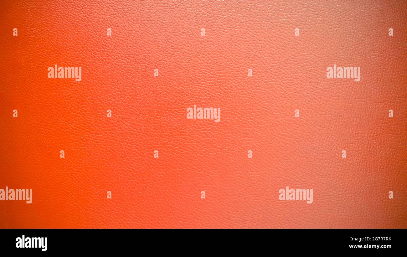 Closeup of Orange leather texture for background and design-works Stock ...