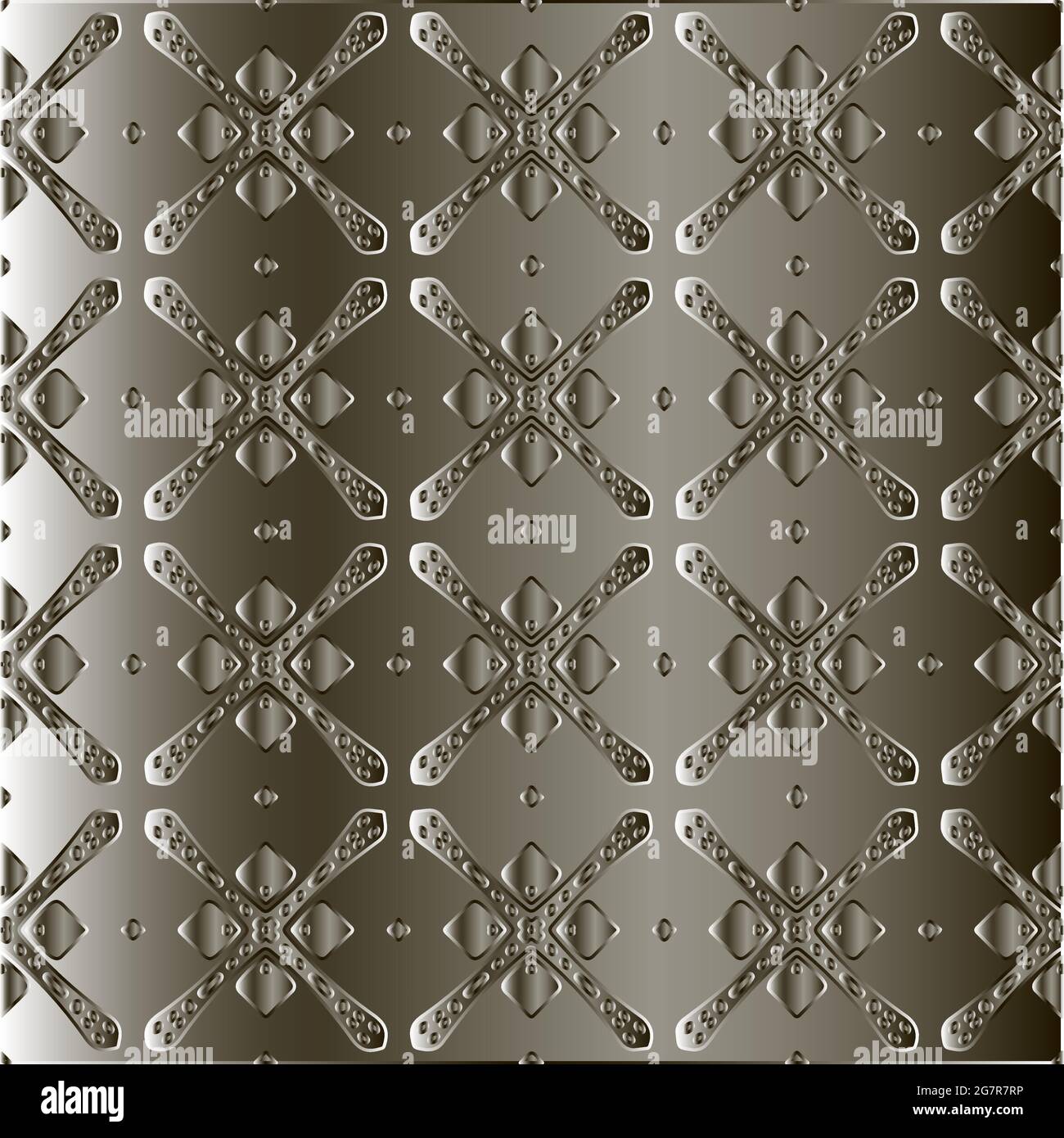 steel metallic gradient with a repeating pattern. Abstract metallic ...