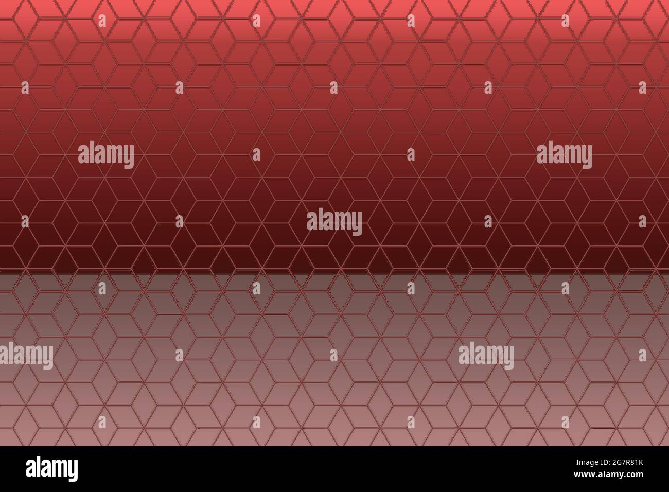 Abstract background with diamond-shaped patterns, dark red and cream ...