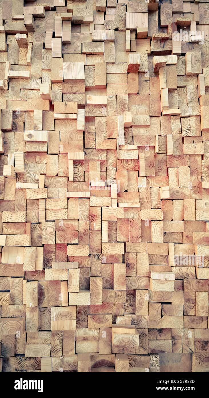 Vintage style Old Wood slice square texture background Stock Photo - Alamy