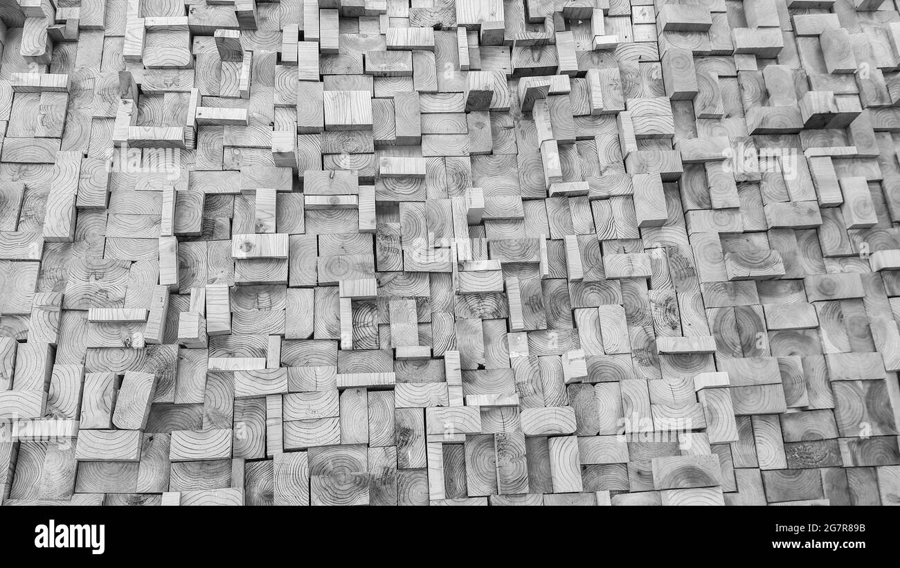 Mass timber construction Black and White Stock Photos & Images - Alamy