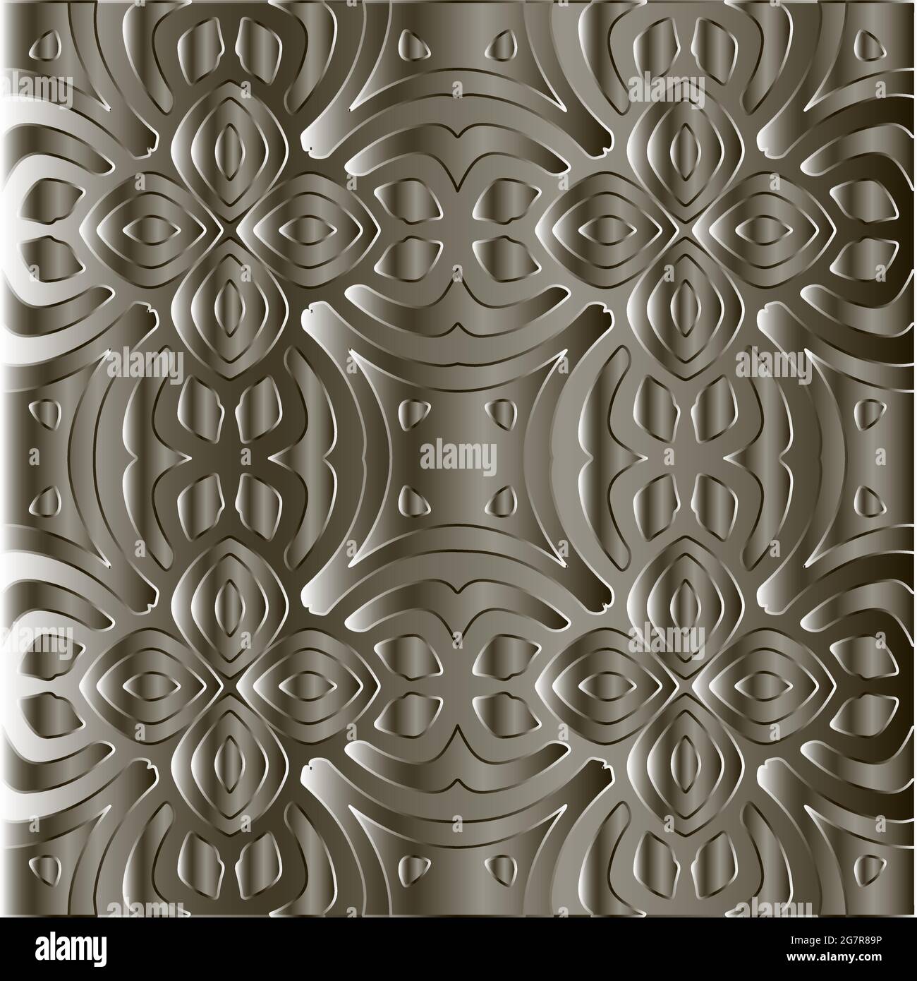 steel metallic gradient with a repeating pattern. Abstract metallic ...