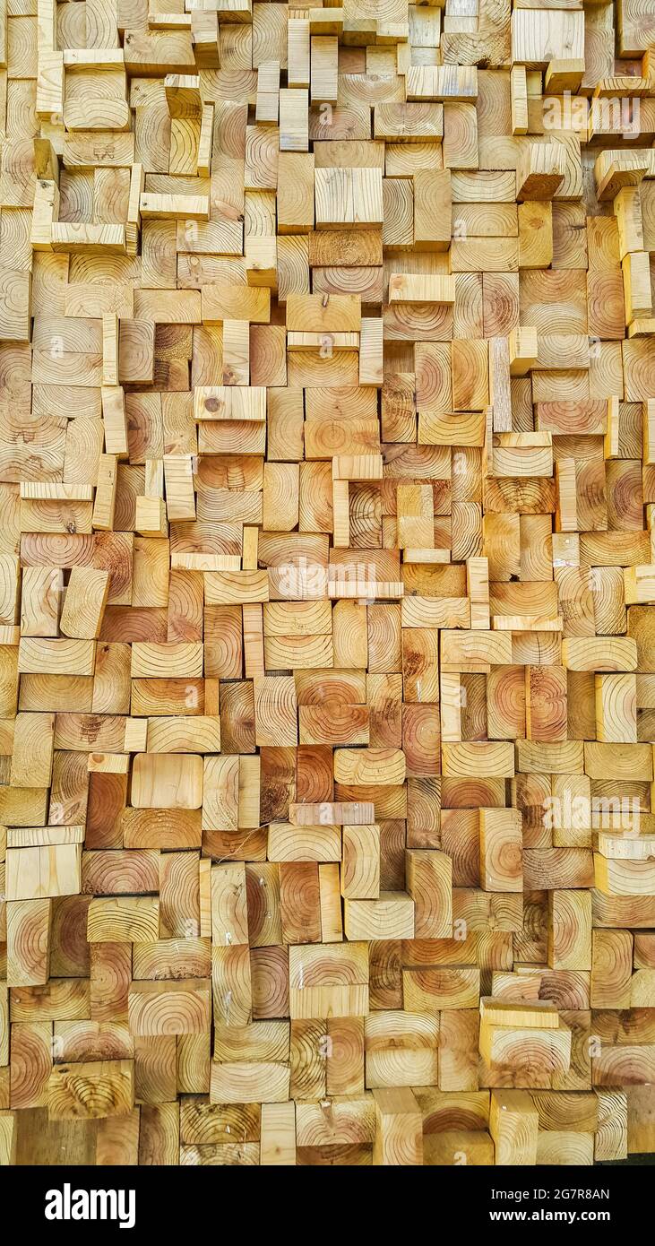 Old Wood slice square texture background Stock Photo - Alamy