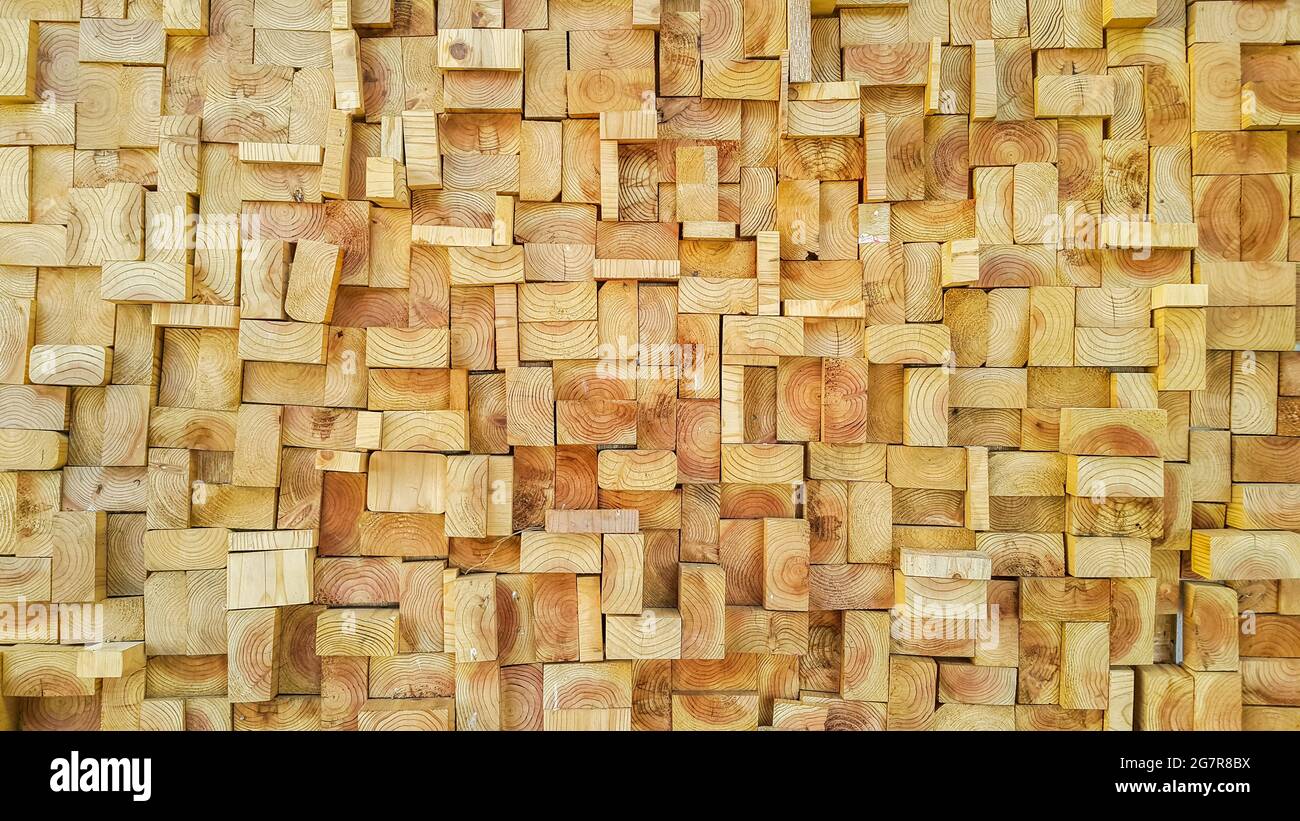 Old Wood slice square texture background Stock Photo - Alamy